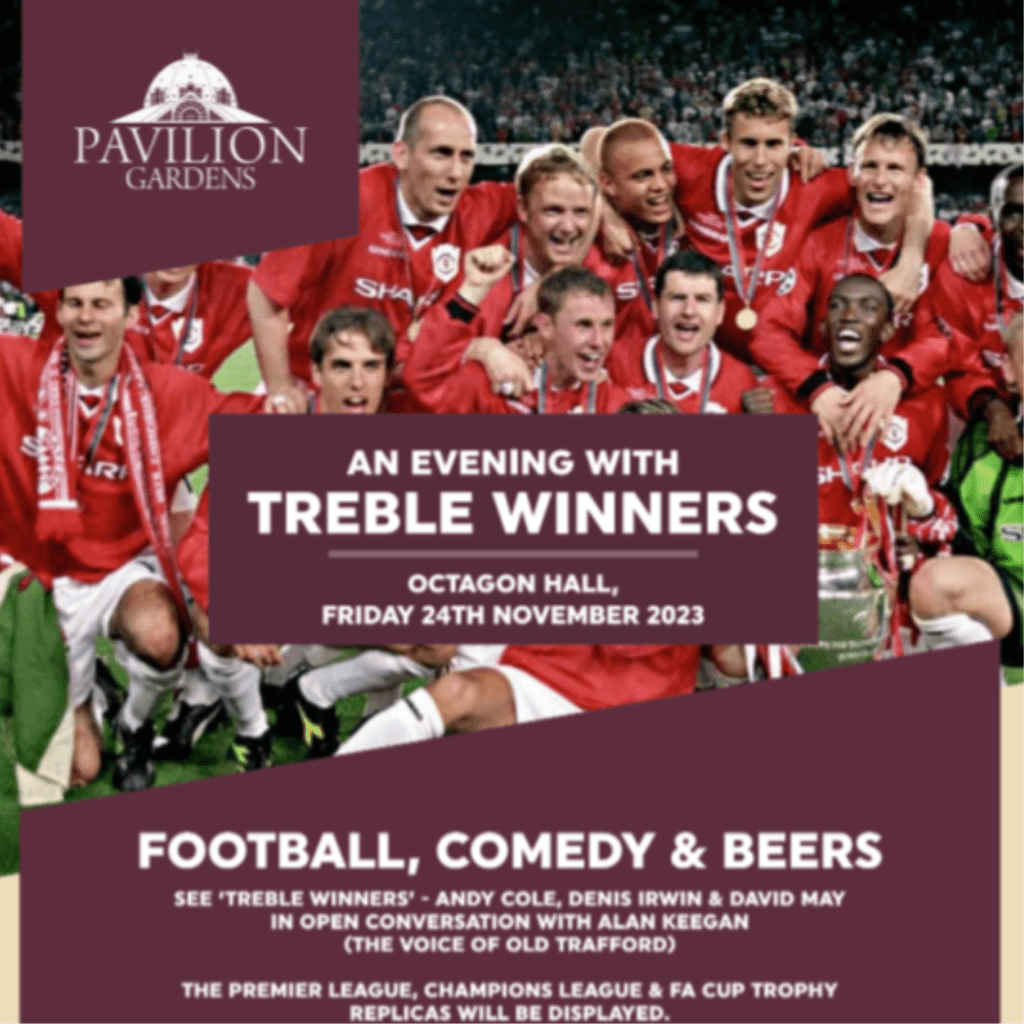 An Evening with Treble Winners - Events at Pavilion Gardens, Buxton