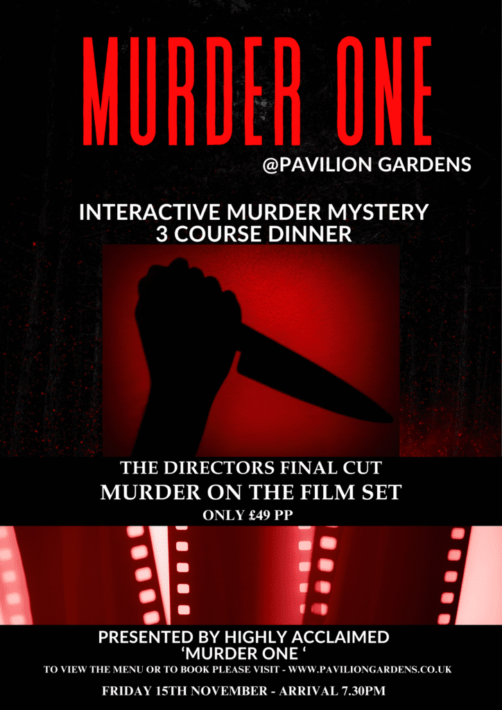 Murder One - Events at Pavilion Gardens, Buxton